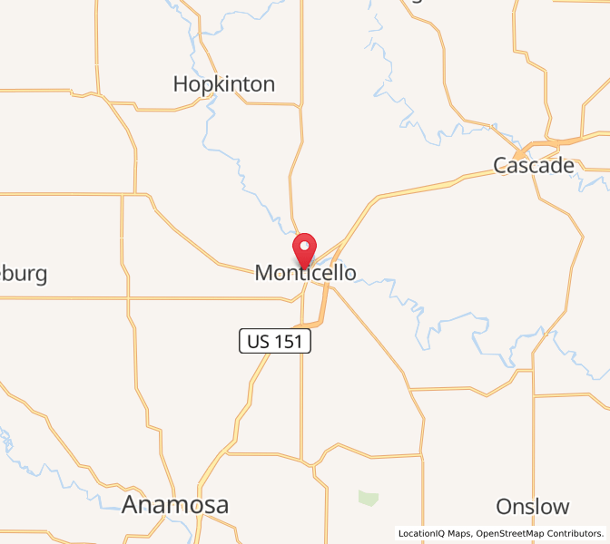 Monticello, IA Sunrise and Sunset Times