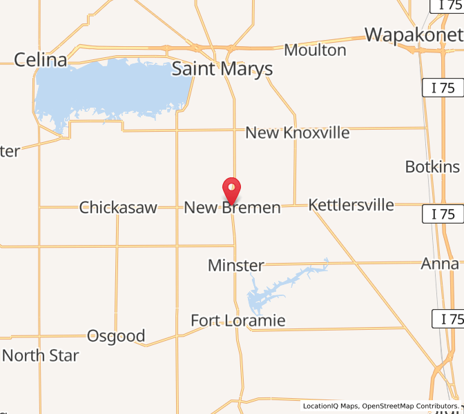 New Bremen, OH Sunrise and Sunset Times