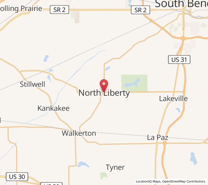 North Liberty, IN Sunrise and Sunset Times