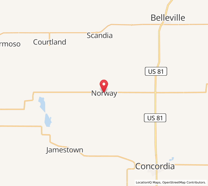 Sunrise and sunset times in Norway, KS