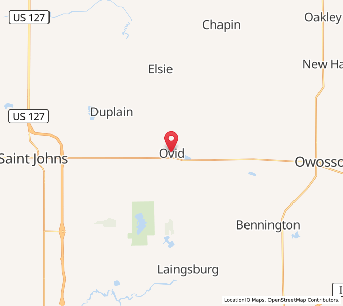 Ovid, MI Sunrise and Sunset Times