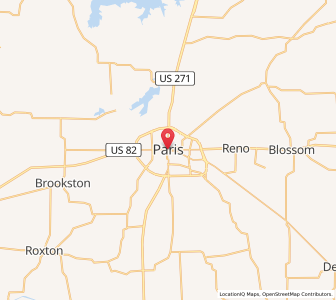 Paris, TX Sunrise and Sunset Times