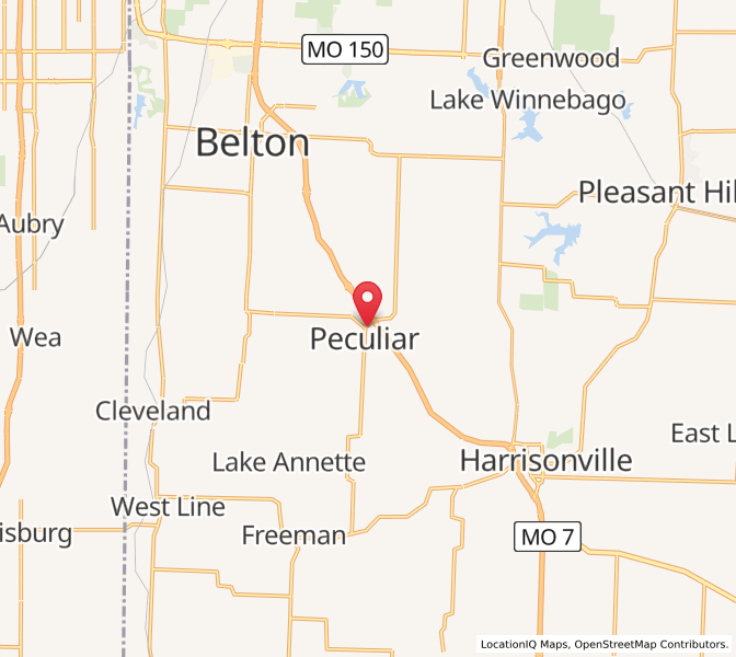 Peculiar, MO Sunrise and Sunset Times