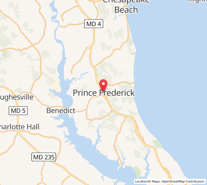 Prince Frederick, MD Sunrise and Sunset Times