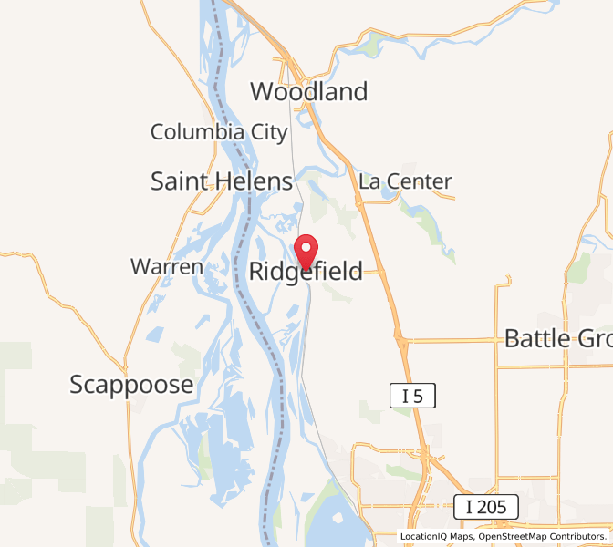Ridgefield, WA Sunrise and Sunset Times