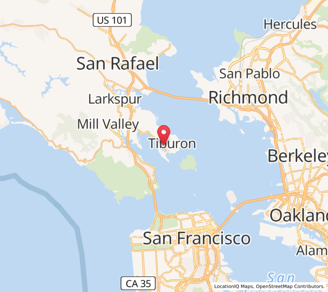 Tiburon, CA Sunrise and Sunset Times