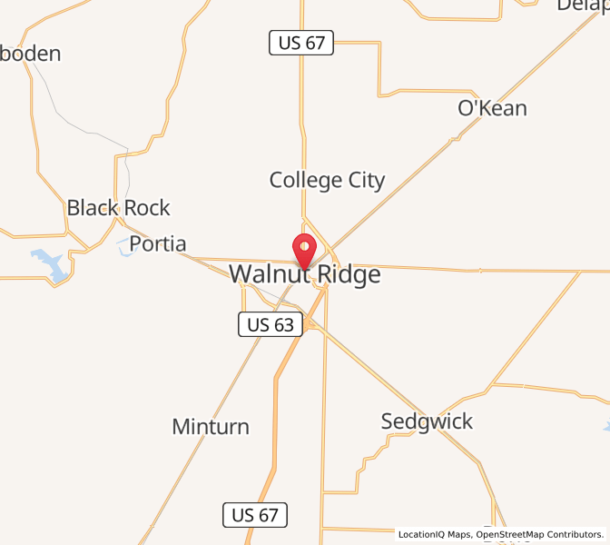 Walnut Ridge, AR Sunrise and Sunset Times