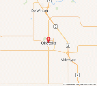 Okotoks, Alberta Sunrise and Sunset Times