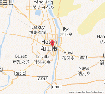 Hotan, Xinjiang Sunrise and Sunset Times