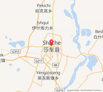 Shache, Xinjiang Sunrise and Sunset Times