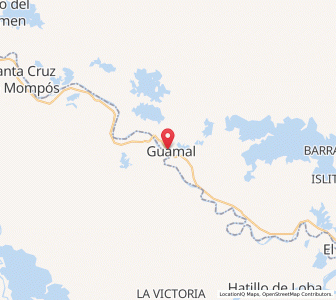 Guamal, Magdalena Sunrise and Sunset Times