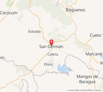 San Germán, Holguín Province Sunrise and Sunset Times