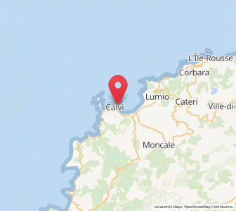 Calvi, Corsica Sunrise and Sunset Times