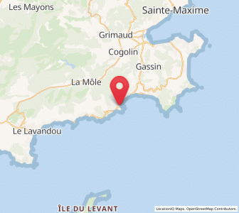 Cavalaire-sur-Mer, Provence-Alpes-Côte d'Azur Sunrise and Sunset