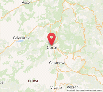 Corte, Corsica Sunrise and Sunset Times