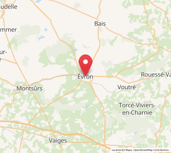 Évron, Pays de la Loire Sunrise and Sunset Times