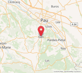 Gan, Nouvelle-Aquitaine Sunrise and Sunset Times