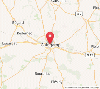 Guingamp, Brittany Sunrise and Sunset Times
