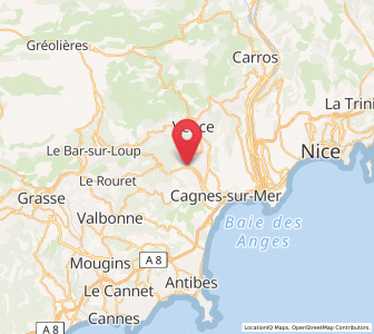 La Colle-sur-Loup, Provence-Alpes-Côte d'Azur Sunrise and Sunset