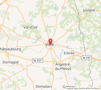 Vitré, Brittany Sunrise and Sunset Times