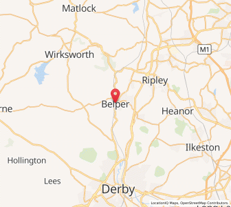 Belper, England Sunrise and Sunset Times