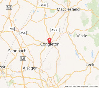 Congleton, England Sunrise and Sunset Times
