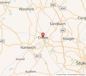 Crewe, England Sunrise and Sunset Times