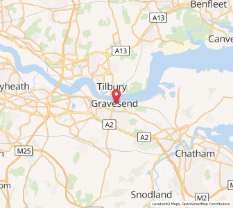 Gravesend, England Sunrise and Sunset Times