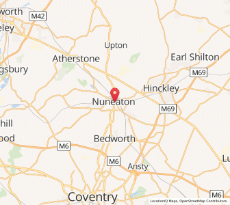 Nuneaton, England Sunrise and Sunset Times