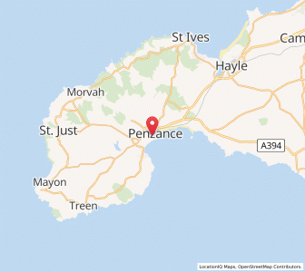 Penzance, England Sunrise and Sunset Times