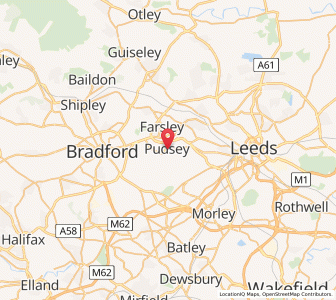 Pudsey, England Sunrise and Sunset Times