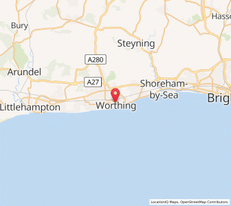 Worthing, England Sunrise and Sunset Times
