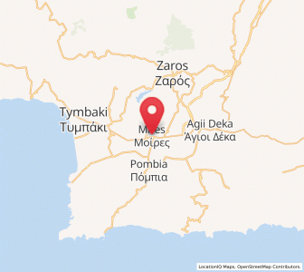 Moíres, Crete Sunrise and Sunset Times