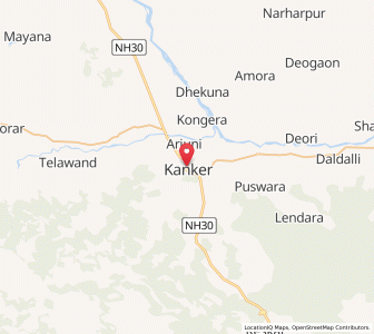 Kanker, Chhattisgarh Sunrise and Sunset Times