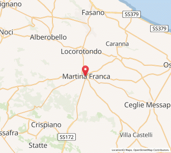 Martina Franca, Apulia Sunrise and Sunset Times