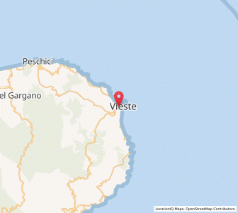 Vieste, Apulia Sunrise and Sunset Times