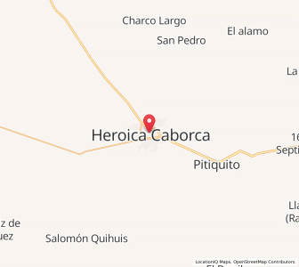 Heroica Caborca, Sonora Sunrise and Sunset Times