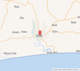 Eket, Akwa Ibom Sunrise and Sunset Times