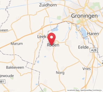 Roden, Drenthe Sunrise and Sunset Times