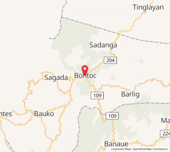 Bontoc, Cordillera Sunrise and Sunset Times