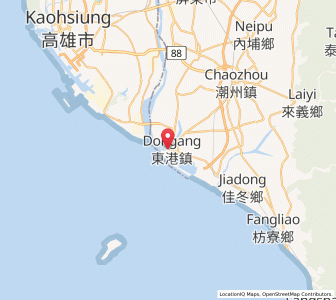 Donggang, Taiwan Sunrise and Sunset Times