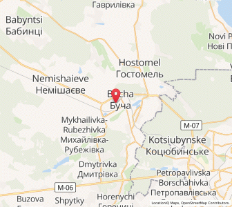 Bucha, Kiev Sunrise and Sunset Times