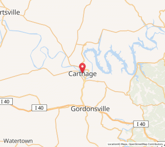 Carthage, TN Sunrise and Sunset Times