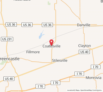 Coatesville, IN Sunrise and Sunset Times