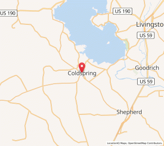 Coldspring, TX Sunrise and Sunset Times