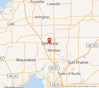 DeForest, WI Sunrise and Sunset Times