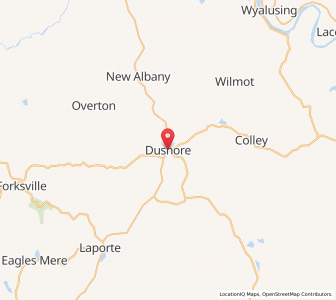 Dushore, PA Sunrise and Sunset Times