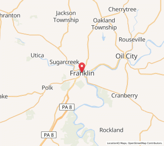 Franklin, PA Sunrise and Sunset Times