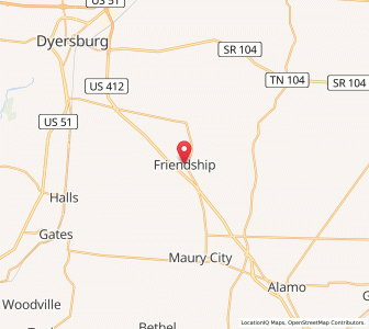 Friendship, TN Sunrise and Sunset Times