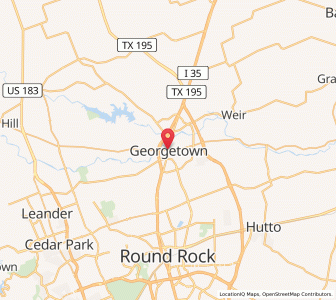 Georgetown, TX Sunrise and Sunset Times